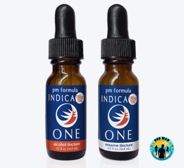 Indica One Tincture – Sesame Oil (180mg THC): Bud Man Orange County ...
