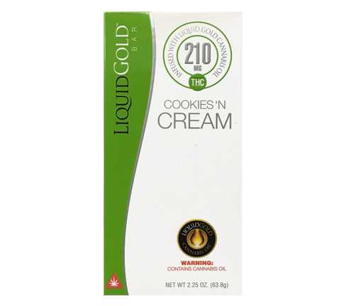 Liquid Gold Bar (210mg THC – 6 flavors) | Bud Man OC