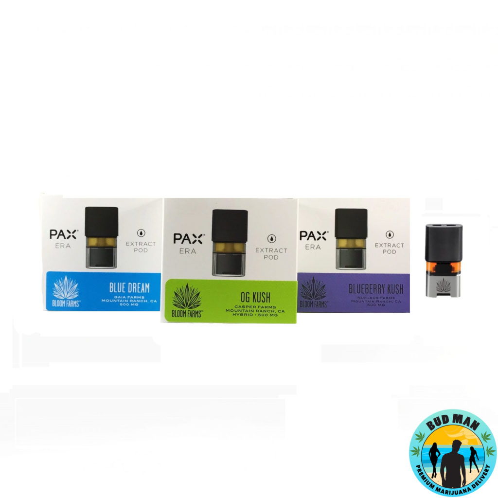 White Kush – Bloom Farms PAX Era Oil Pod (500mg – 62% THC): Bud Man ...