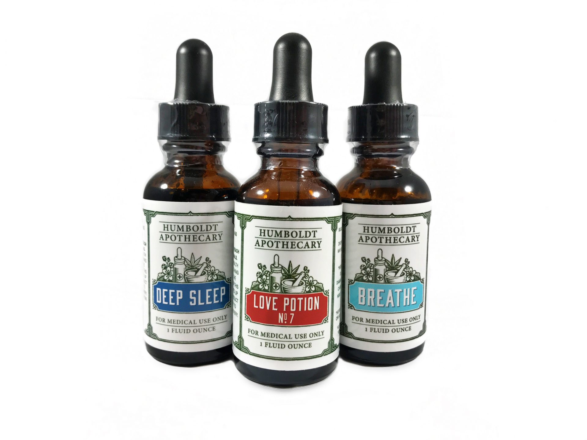 Humboldt Apothecary Cannabis THC Tinctures (3 options): Bud Man Orange ...