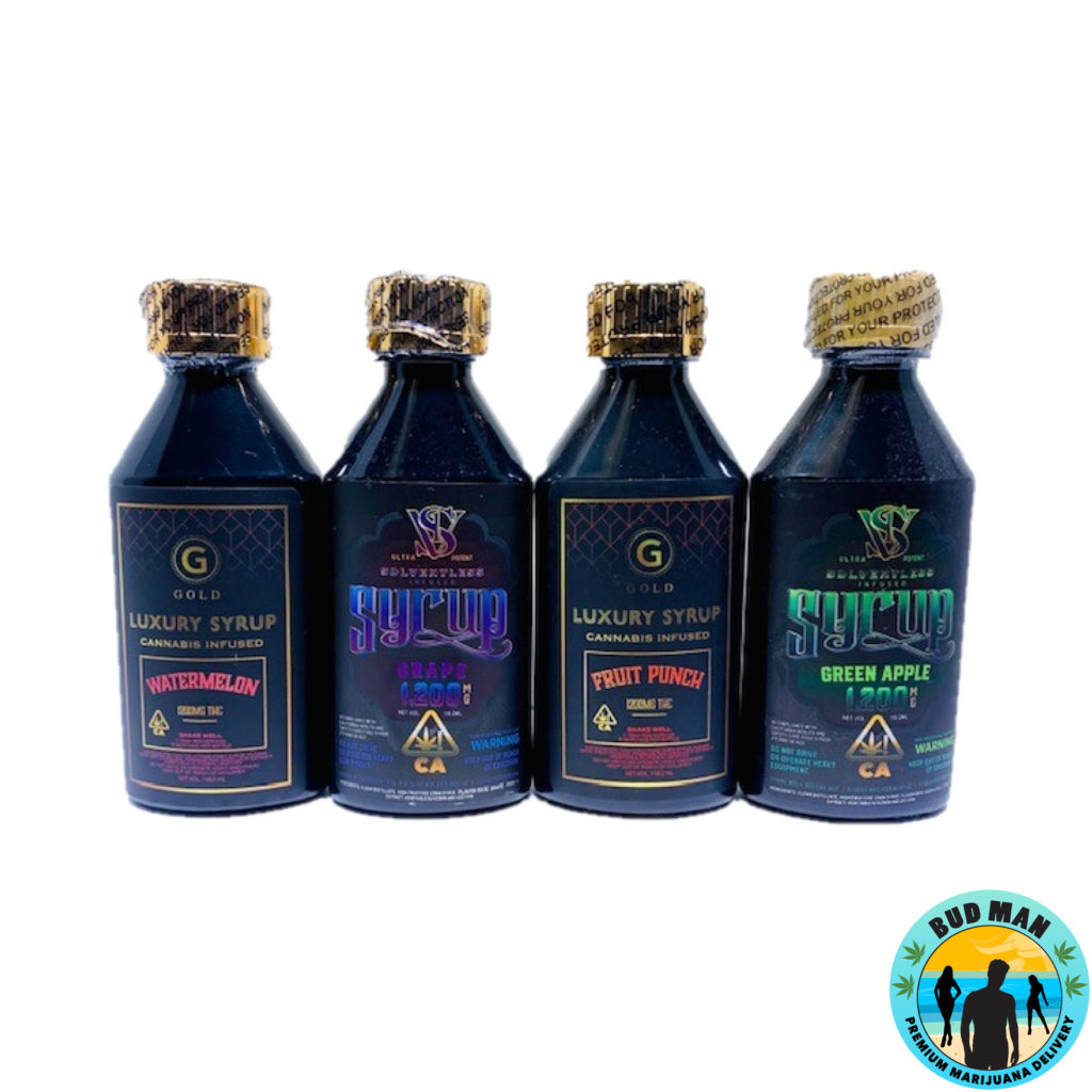Luxury Syrup Cannabis Infused – VVS G Gold Brand (1,200mg THC – 5 ...