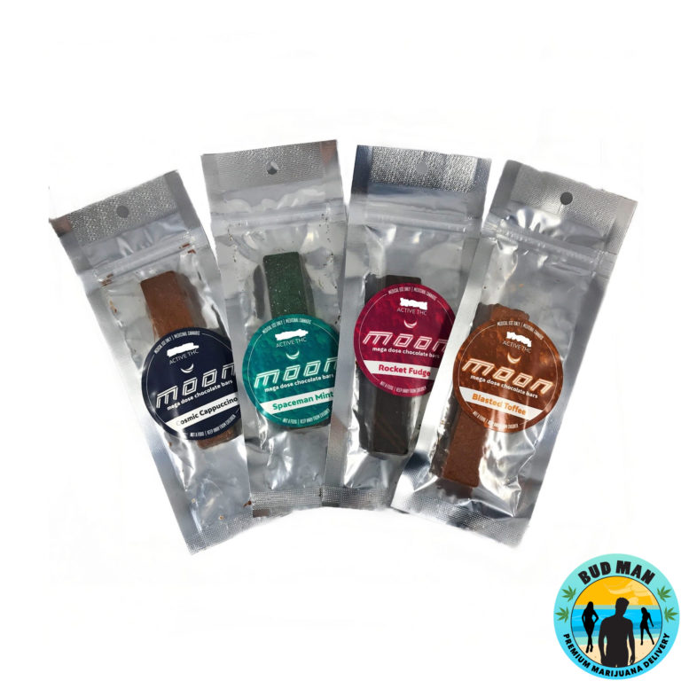 Moon Bar Chocolate Bars (100mg THC – 1 option): Bud Man Orange County ...