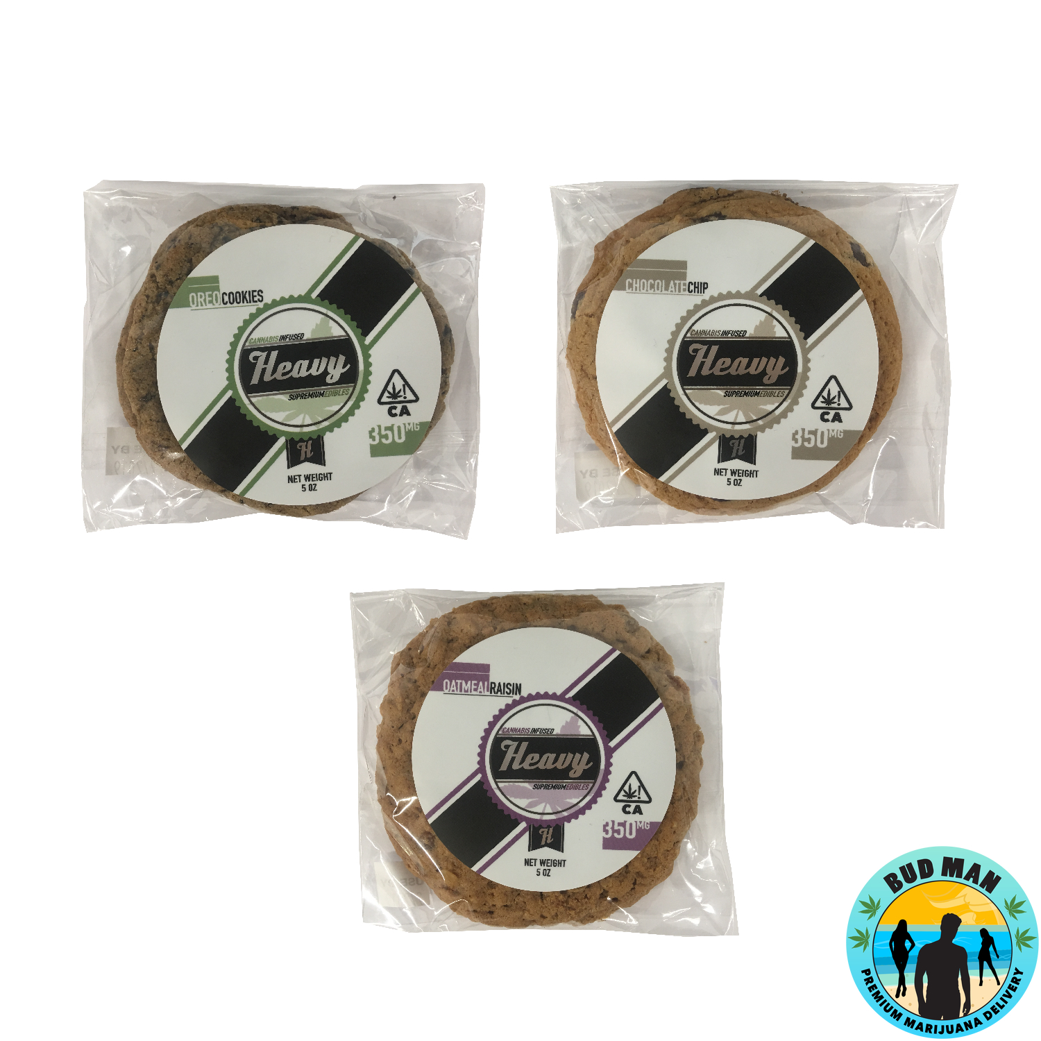 Cannabis Infused Cookies – Heavy Supremium Edibles (350mg THC – 3 ...
