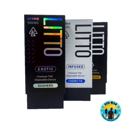 LITTO Disposable Vape Set (1 gram – 15 options): Bud Man Orange County ...