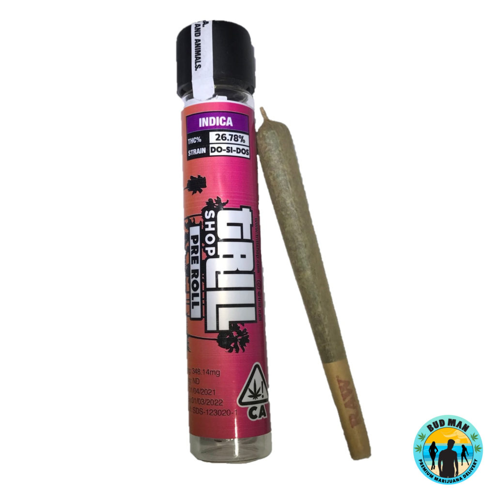 Trill Premium All Flower Preroll (1 gram – 7 options): Bud Man Orange ...