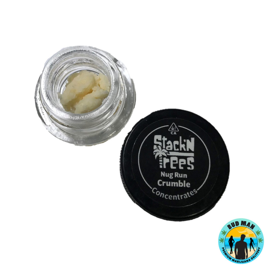 Stack N Trees Nug Run Crumble (1 gram – 13 options): Bud Man Orange ...