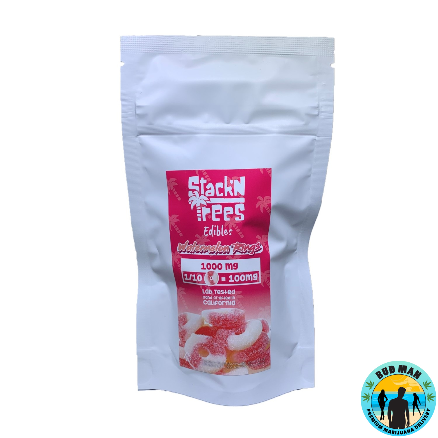 Stack N Trees Gummies (1,000mg THC – 1 option): Bud Man Orange County ...