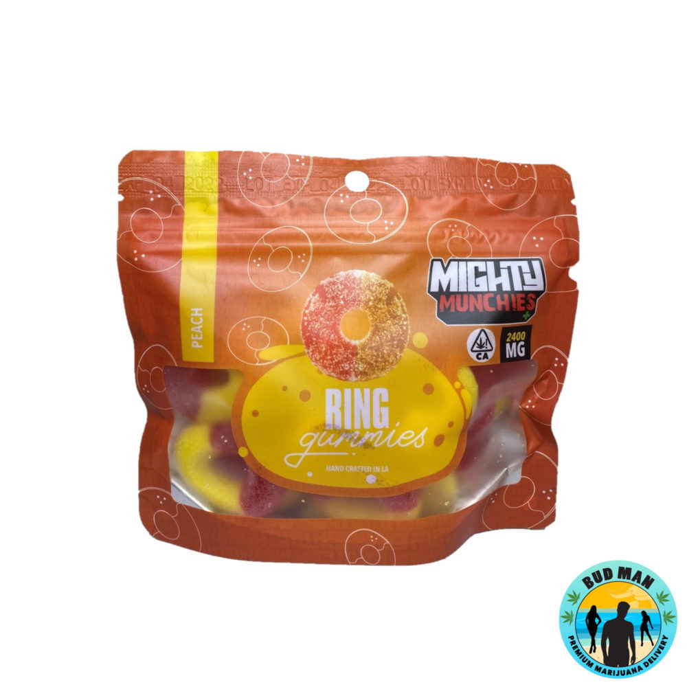 Mighty Munchies Gummies (2,400mg THC – 7 options): Bud Man Orange ...