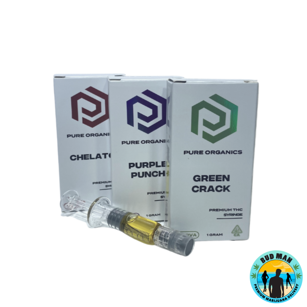 Pure Organics Premium THC Syringe (1 gram – 3 options): Bud Man Orange ...