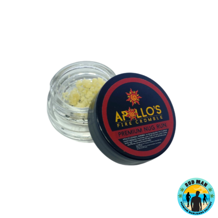 Apollo’s Fire Premium Nug Run Crumble (1 gram – 4 options): Bud Man ...