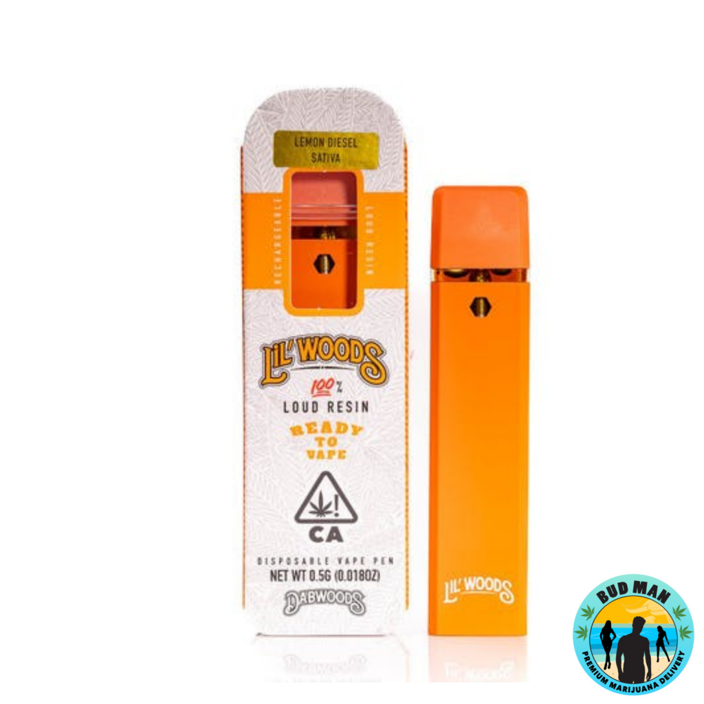 Lil’ Woods Disposable Vape Bar (500mg – 4 options): Bud Man Orange ...
