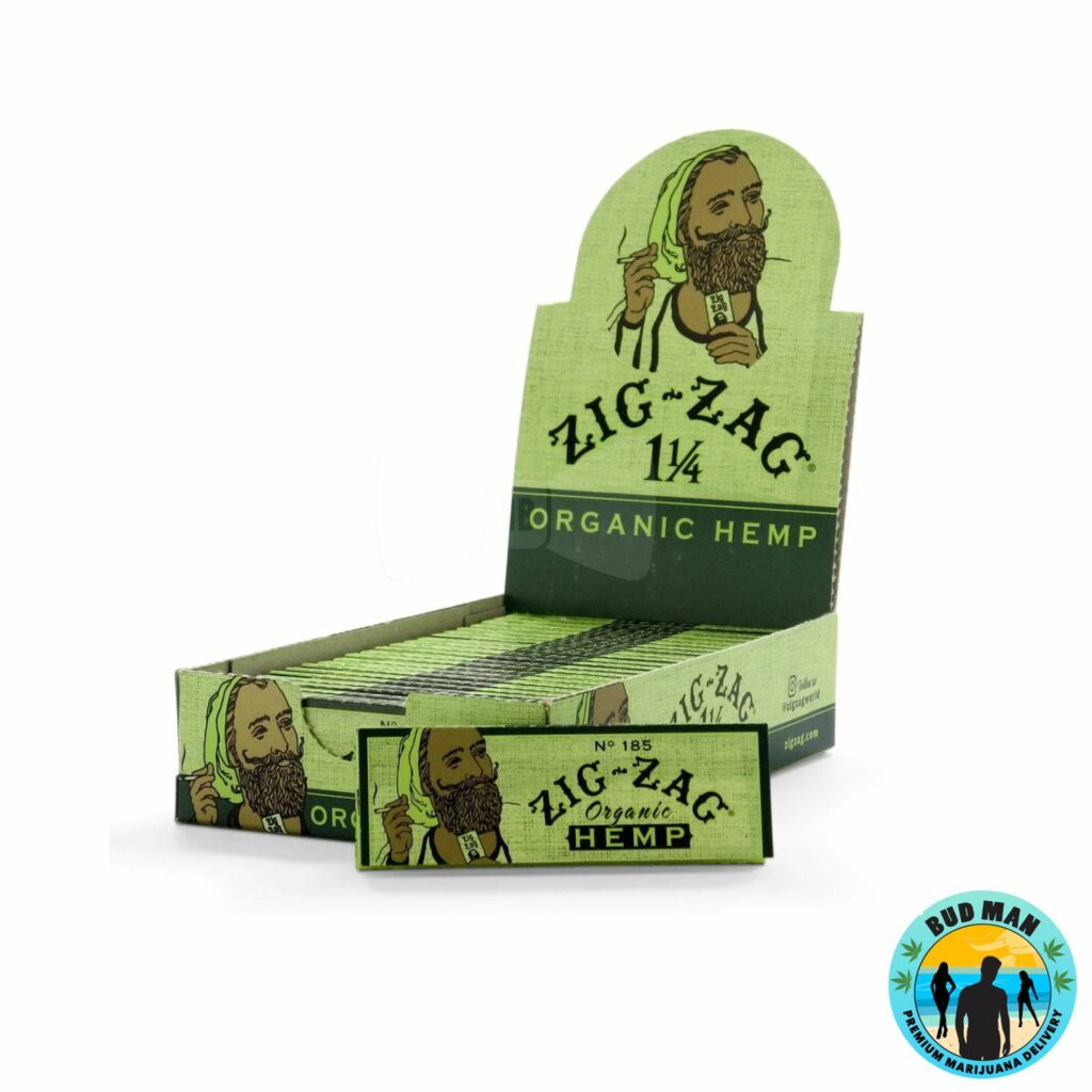 Zig Zag Organic Hemp Rolling Papers: Bud Man Orange County Dispensary ...