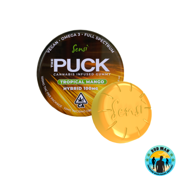 Sensi Chew Puck Gummy (100mg THC – 3 options): Bud Man Orange County ...