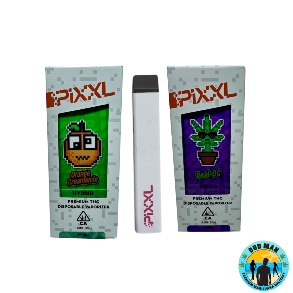 PiXXL Premium Disposable Vape (1 gram – 2 options): Bud Man Orange ...
