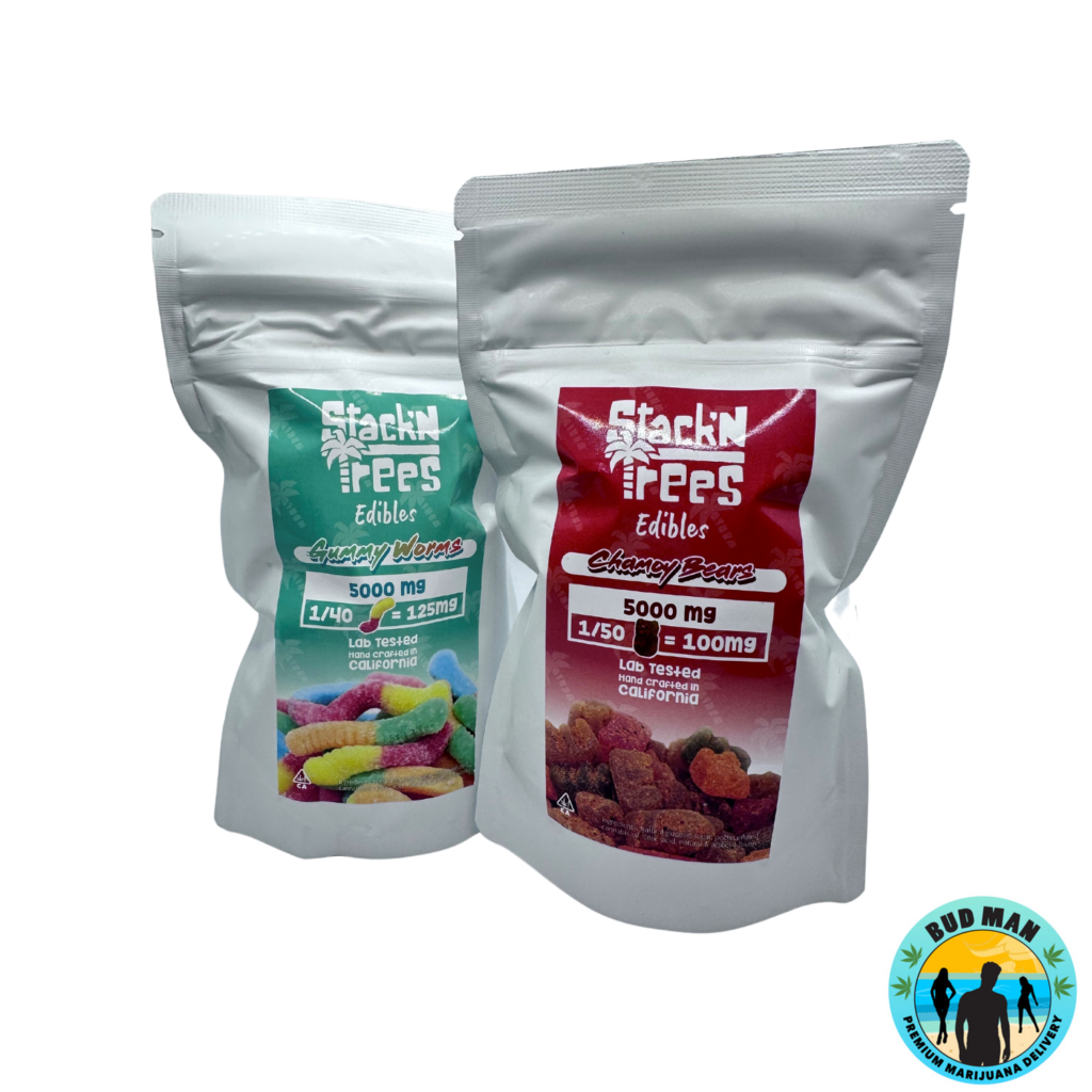 Stack N Trees Ultra Potent Gummies (5,000mg THC – 12 options): Bud Man ...