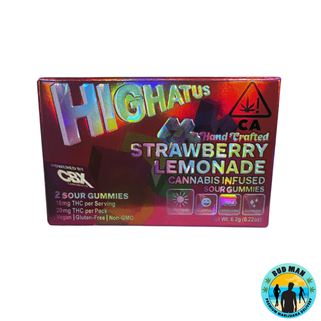 CBX Highatus Cannabis Infused Sour Gummies (20mg THC – 1 option): Bud ...
