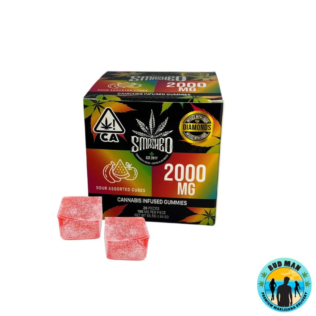 Smashed Sour Cube Gummies – Liquid Diamond Infused (2,000mg THC – 1 ... Smashed Sour Cube Gummies – Liquid Diamond Infused (2,000mg THC – 1 ...