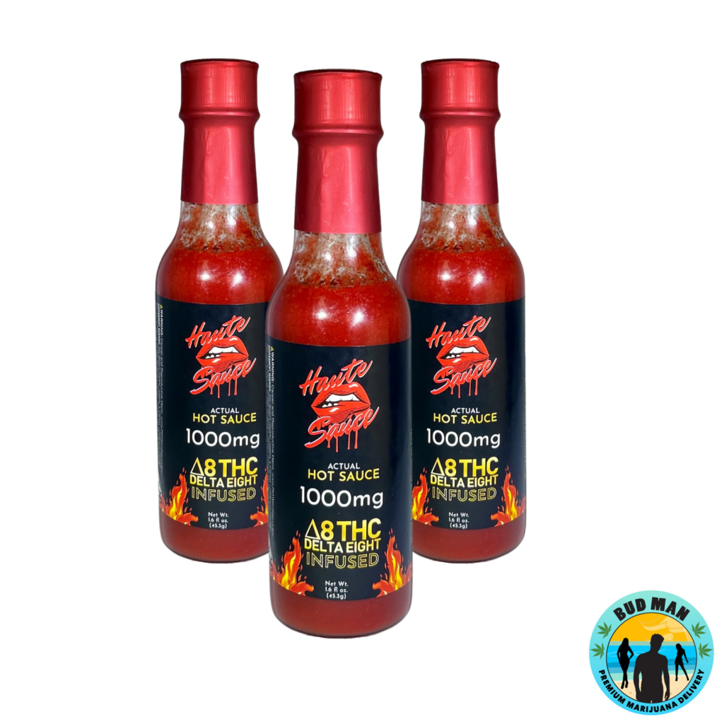 Haute Sauce Extracts – Delta-8 Infused Hot Sauce (1,000mg THC): Bud Man ...
