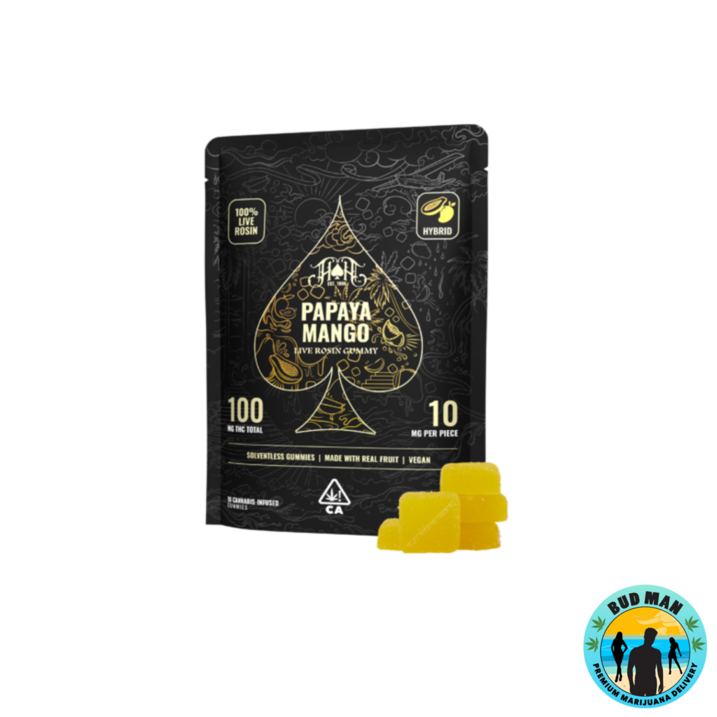 Heavy Hitters Solventless Live Rosin Gummies (100mg THC – 3 options ...