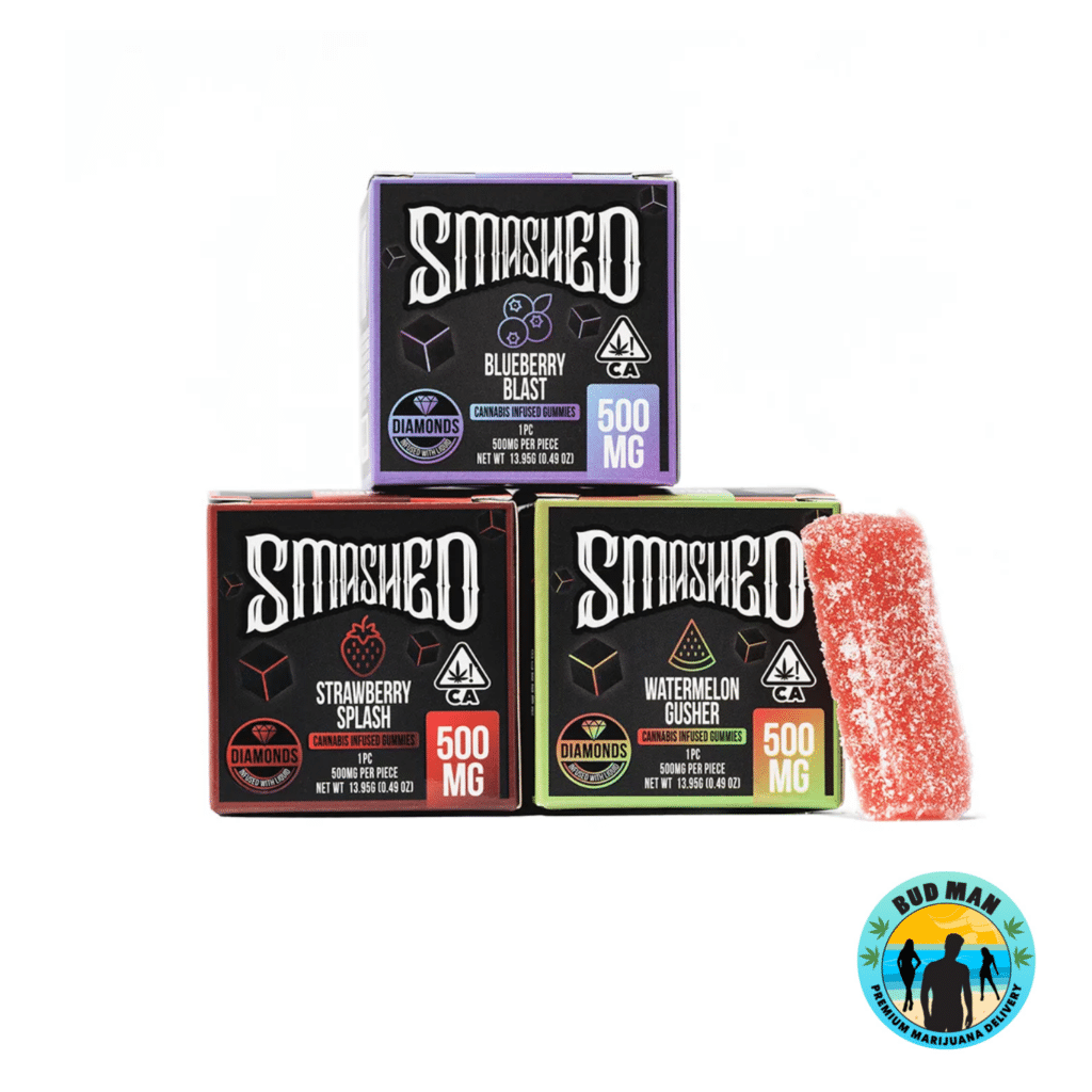 Smashed Sour Cube Gummies – Liquid Diamond Infused (500mg THC – 12 ...